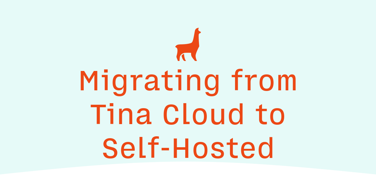 Migrating from Tina Cloud to Self-Hosted | TinaCMS Docs Migrating from Tina Cloud to Self-Hosted | TinaCMS Docs